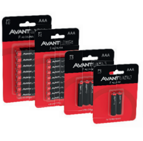Pilha Alcalina AAA AVANT-4 un.