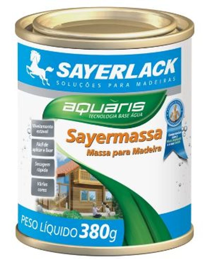 Massa Para Madeira 380G Imbuia/Tabaco