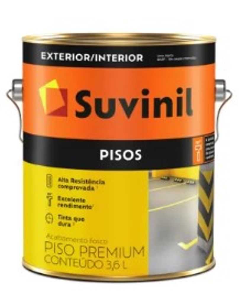 Tinta Para Piso Suvinil Concreto 3,6L