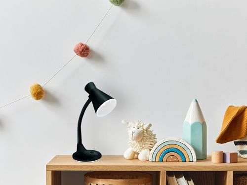 Luminária De Mesa TLM 03 Taschibra E27 Preta