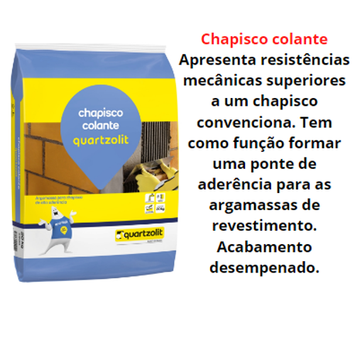 Argamassa 20Kg Chapisco Colante