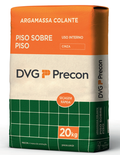 Argamassa 20KG Piso Sobre Piso Cinza - Precon