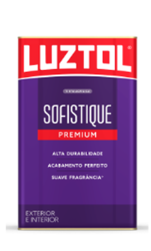 Tinta Acrílica Premium Sofistique Fosco 18 Litros Chocolate- Luztol