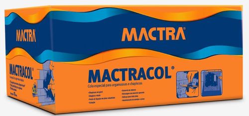 Aditivo para Chapiscos e Argamassa Mactracol Caixa 18L Com 9 Sachês Mactra