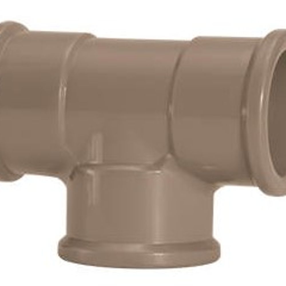 Te 60mm Pvc Soldavel