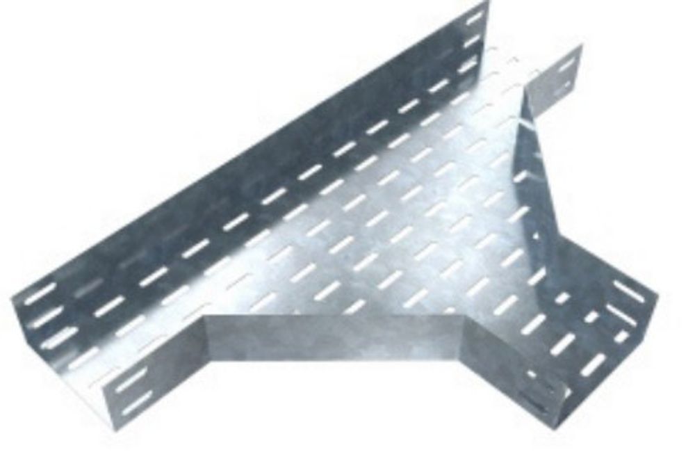 Te 90° Horizontal para eletrocalha 150 X 100 MM Perfurado