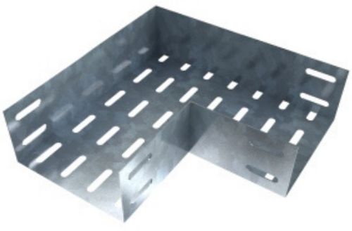 Cotovelo 90° Reto para eletrocalha 50 X 50 MM Perfurada