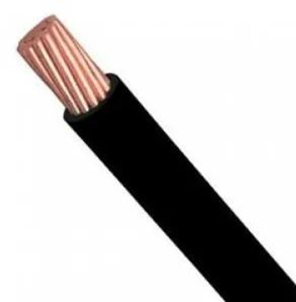 Cabo Singelo Semi Rígido 16mm 1KV Preto