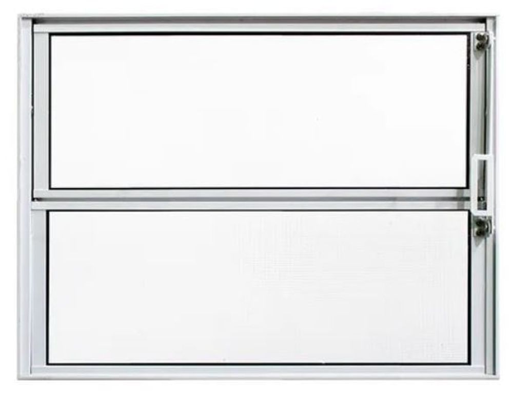 Basculante 40X60cm Vidro Liso Natural