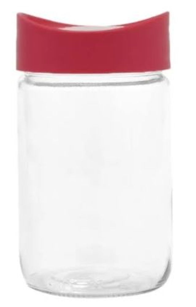 Pote para Mantimento 660ml com Tampa Pink