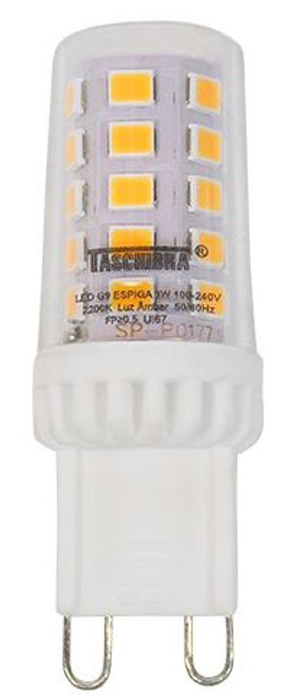 Lâmpada Led G9 Espiga 3w 2200k Bivolt