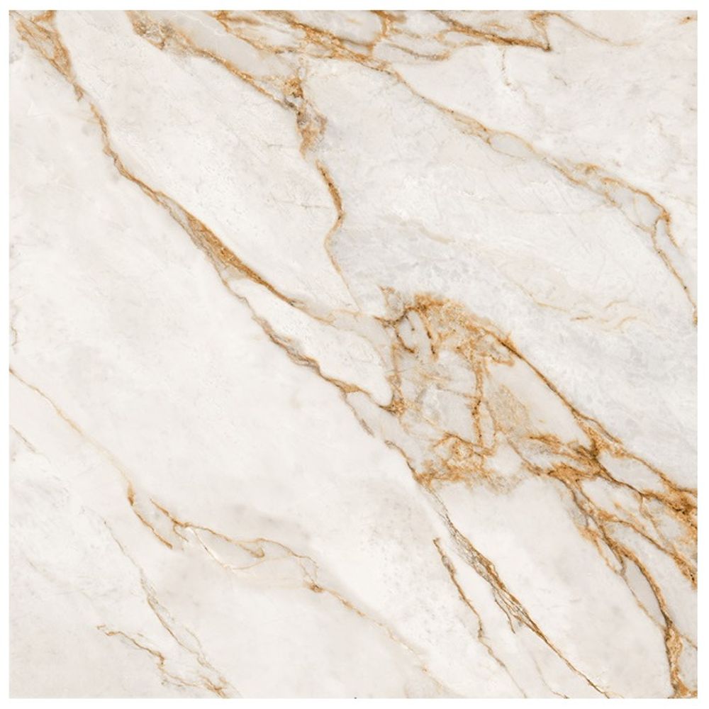 Porcelanato A 120X120 Polido Marmo Gold Retificado Caixa 2,88m²