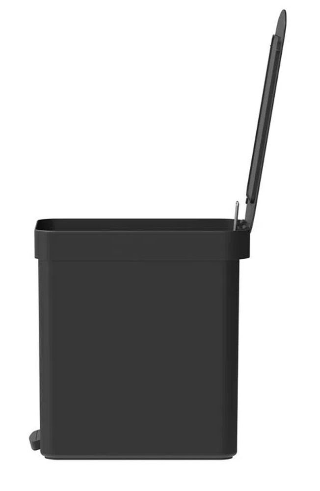 Lixeira com Pedal Trium 6 Litros Preto
