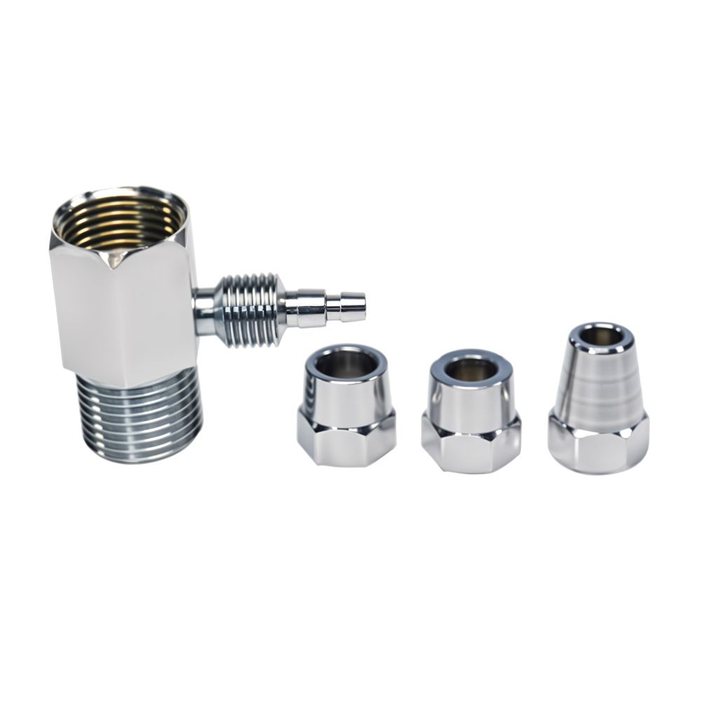 Adaptador para Torneira e Filtro Macho e Fêmea 1/2'' 1/2'' e 1/8''