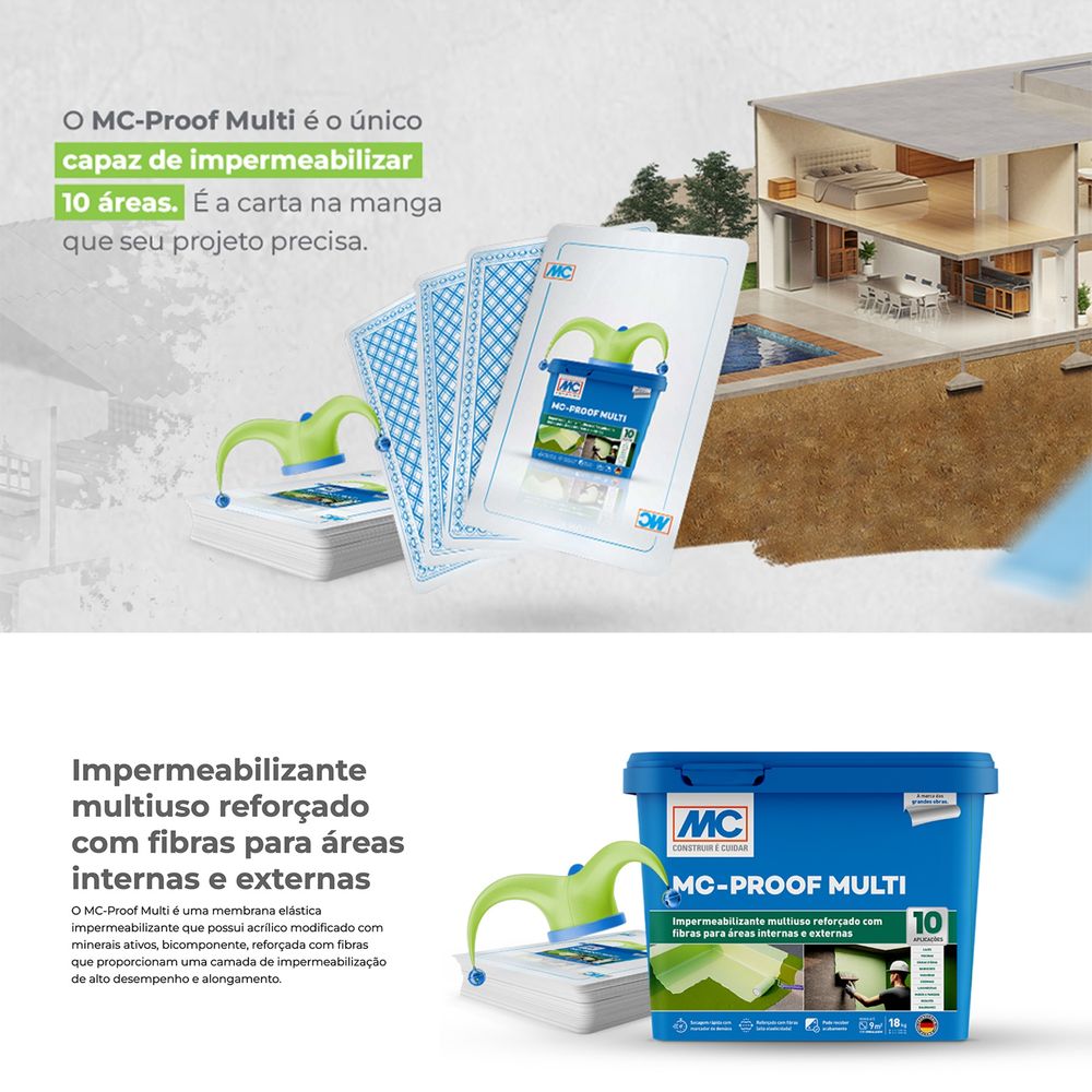 Impermeabilizante MC - Proof Multi 18kg