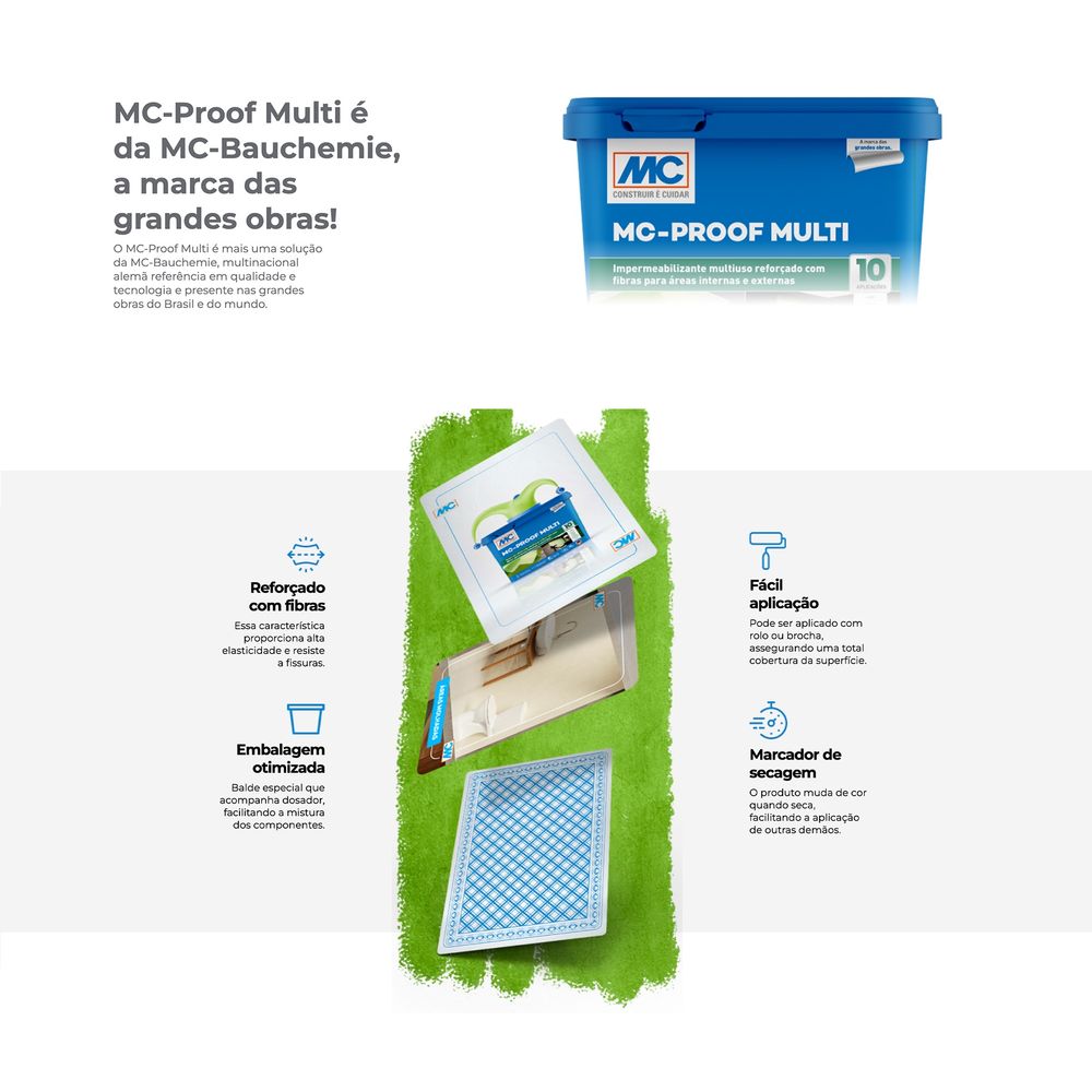 Impermeabilizante MC - Proof Multi 18kg