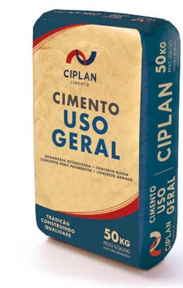 Cimento Ciplan 50kg Uso Geral CPII32Z
