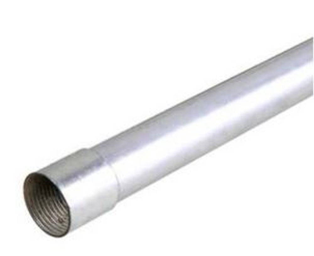 Tubo Eletroduto Galvanizado 1 Nbr5597 Dn25 com Luva