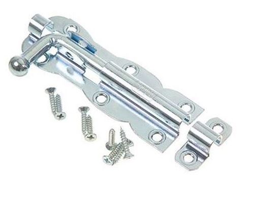 Trinco Fio Redondo Leve Aço 100mm 4 Galvanizado