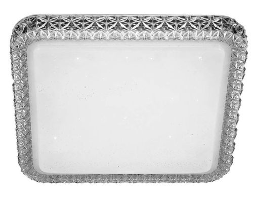 Plafon Led Shine Quadrado 18W Liso Temperatura Ajustável Translúcido