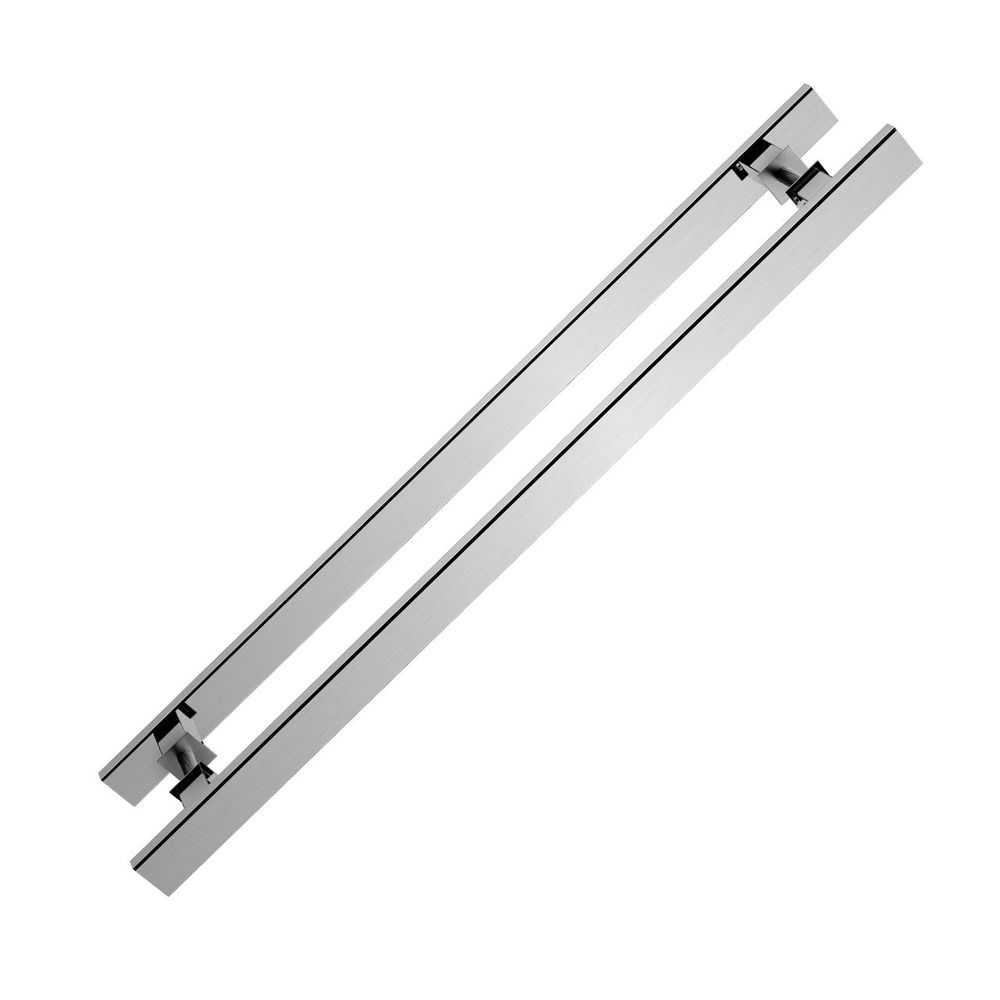 PUXADOR RET INOX 304 DUPLO 30X10X400MM