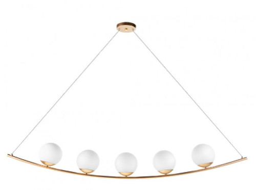 PENDENTE ARCO DREAMS BOLA GOLD 5 LUZ E 27