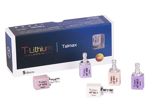 Bloco Cad T-Lithium Ht C14 Cor Bl1 (5pcs) - Talmax
