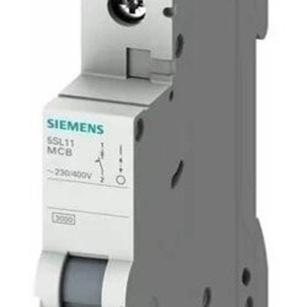 Disjuntor Unipolar 6A Din 5SL1 Curva "B" Siemens