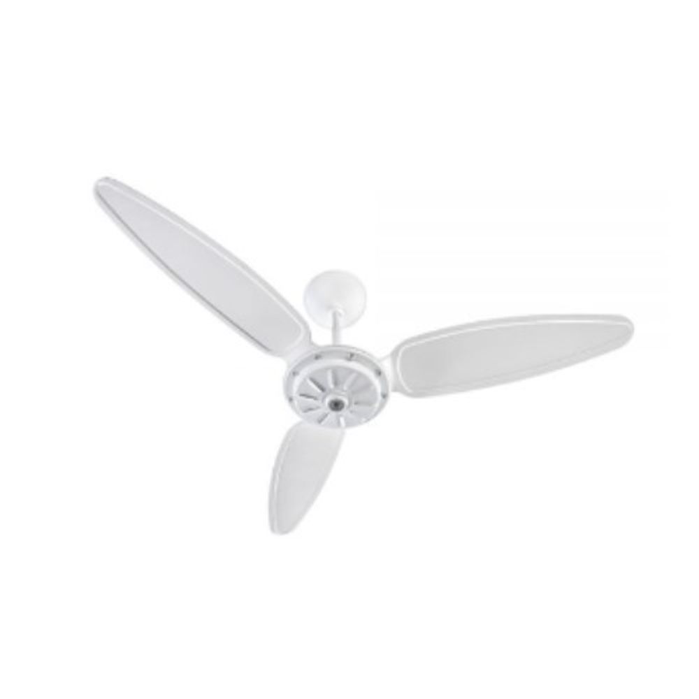 Ventilador de Teto Comercial Branco 3 Pás 130W 127V Classe A VENTISOL