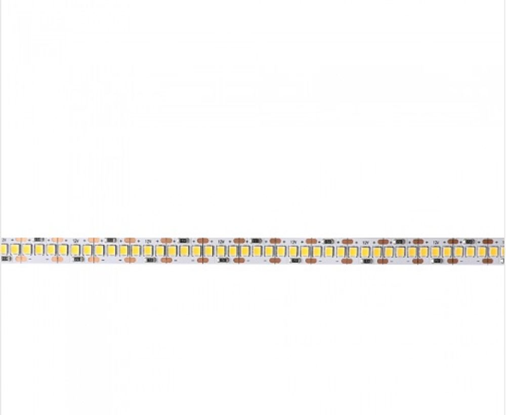 Fita Led 2835 20W/M 240LED/M 2280LM/M 2700K Branco Quente 12Vdc Rolo com 5mt Dimerizavel Nordecor