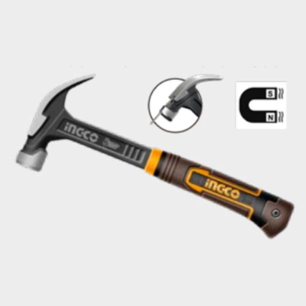 Martelo Unha Magnético 29mm Cabeça Aço Forjado Com Sistema De Absorção ...