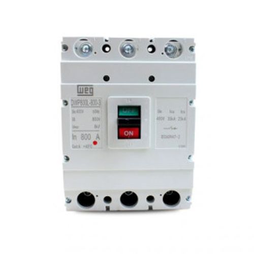 Disjuntor Caixa Moldada Tripolar 500A DWP630L-500-3 14256845 Weg