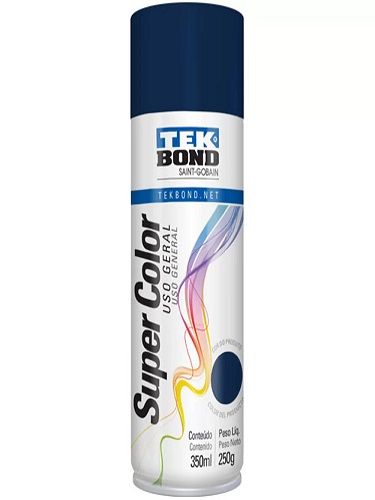 Tinta Spray 350ML cor Azul uso Geral