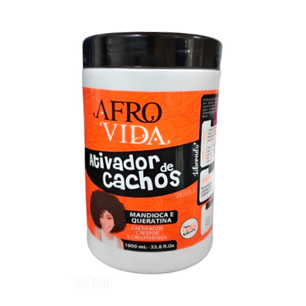 Ativador de Cachos Afro Mandioca e Queratina 1L - Fio Restore