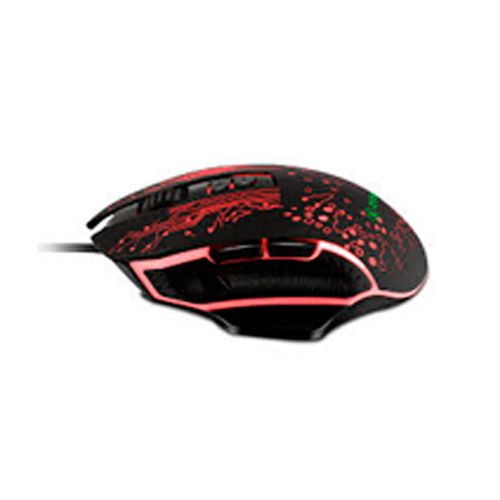 Mouse Gamer Xzone GMF-03 USB LED 3200 DPI Preto