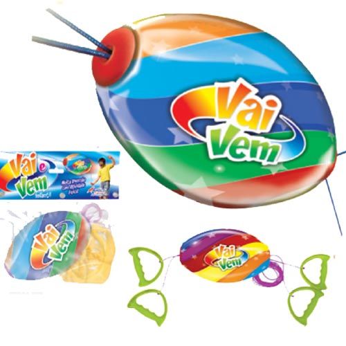 Vai e Vem Infantil Colorido - Apolo Brinquedos