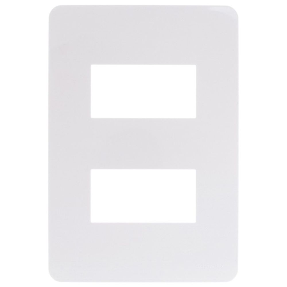 Placa 4x2 2p Branca Orion