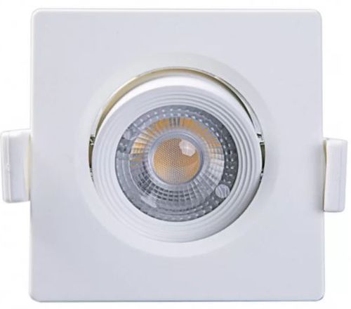 Spot Emb Led Quadrado 5w 6500k 9cmx9cm