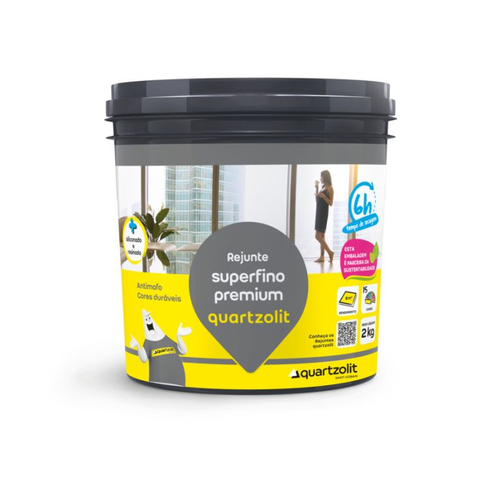 Rejunte Porc Superfino Premium 2Kg Marrom Cafe