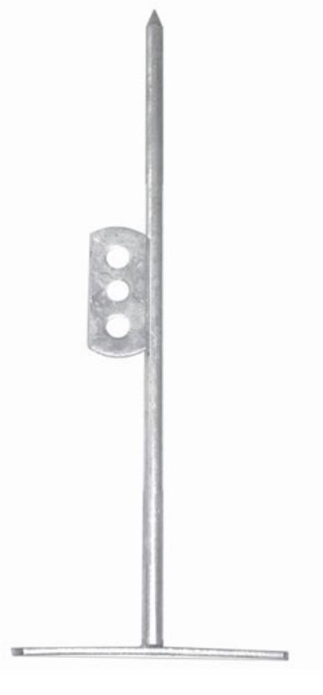 Terminal Áereo Horizontal - SPDA - 600mm - com abraçadeira