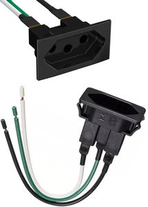 Módulo Tomada TPA2-3 10A 250V Preta