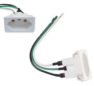 Módulo Tomada TPA2-3 10A 250V Branca