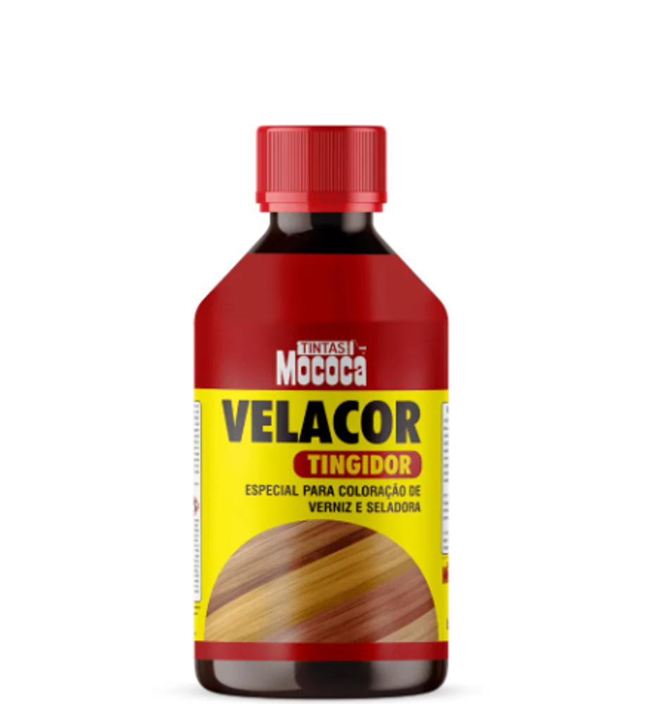 Tingidor P/Verniz e Seladora Mogno 200ml Mococa