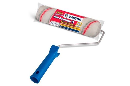 ROLO CASTOR ANTIRRESPINGO C/GARFO 23CM